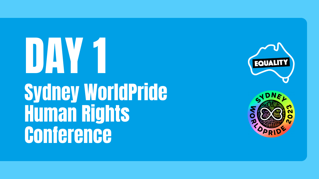 Sydney WorldPride Human Rights Conference - Equality Australia